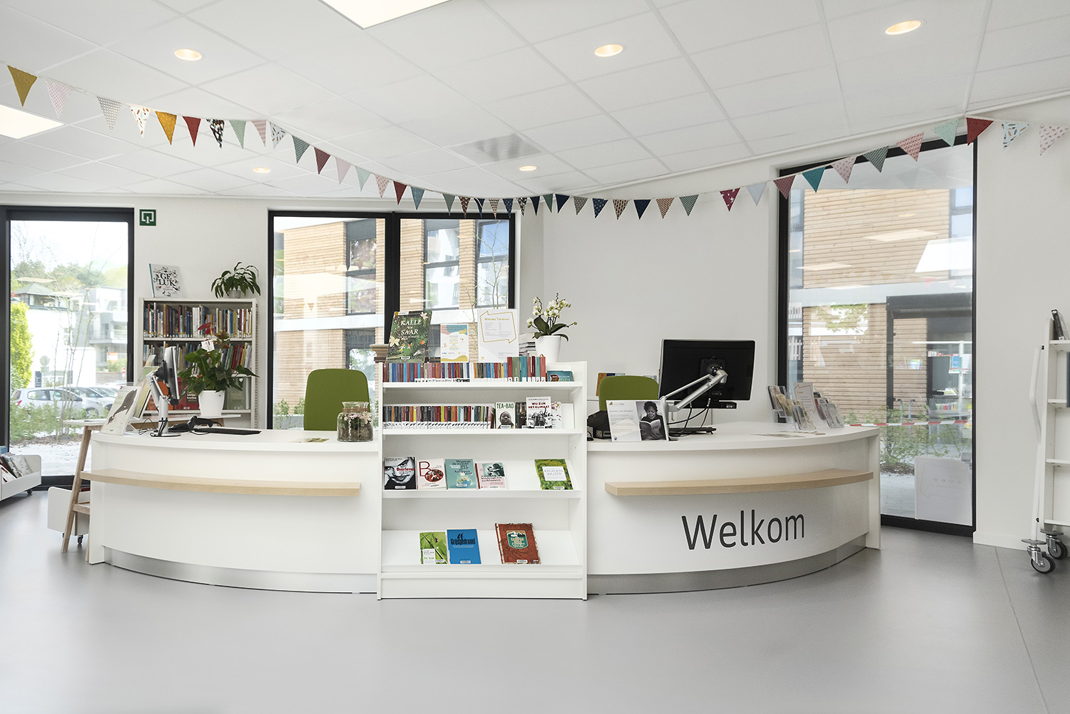 Cosy new library in Auderghem